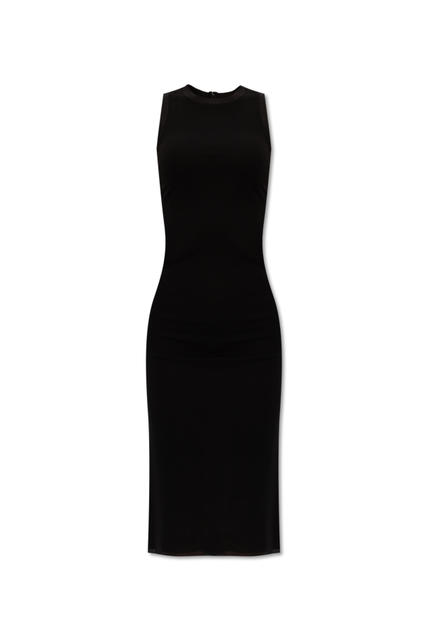 Jil Sander Sleeveless Dress In Silk Womens Clothing Vitkac